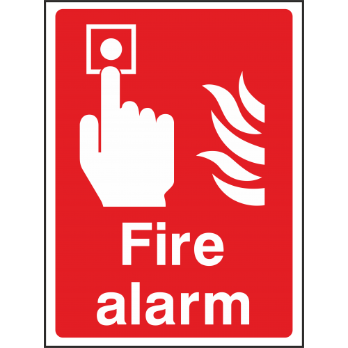 Fire Alarm Sign with SafetySignStore.co.uk